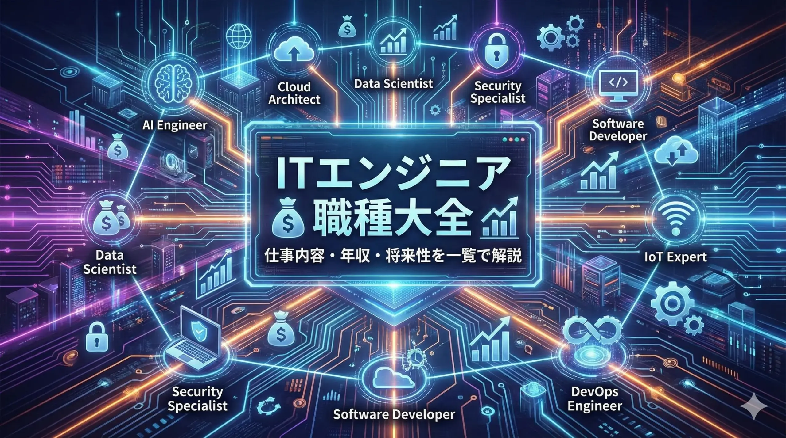 ITエンジニアの職種大全｜仕事内容・年収・将来性を一覧で解説 | エーテリア
